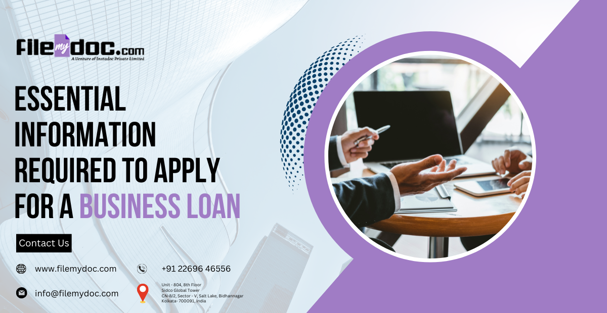 Essential Information Required to Apply for a Business Loan