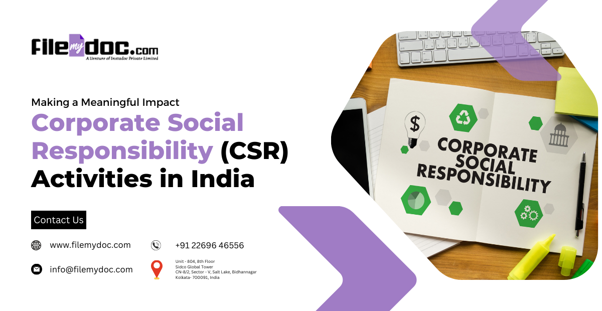 Corporate Social Responsibility (CSR) Activities in India